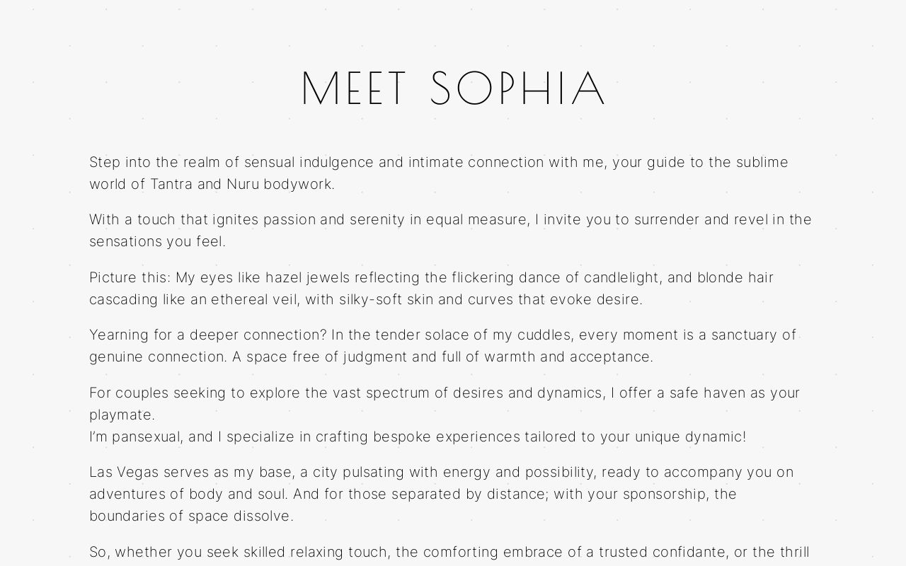 Las Vegas Tantric Bodywork Companion